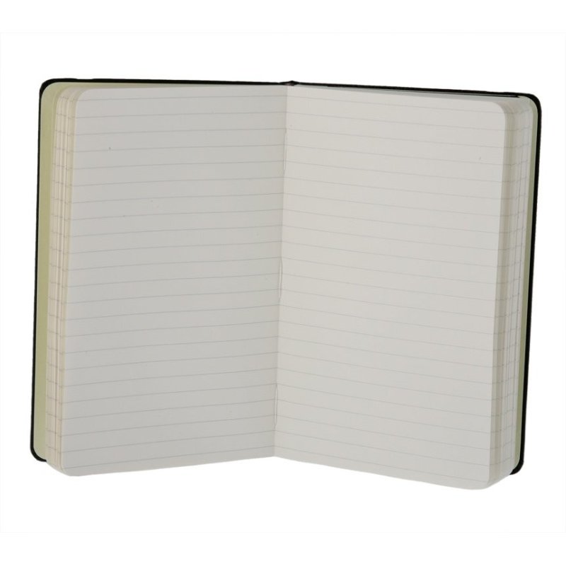 Moleskine Ruled Black Notebook - Large - hard cover - 130 x 210mm