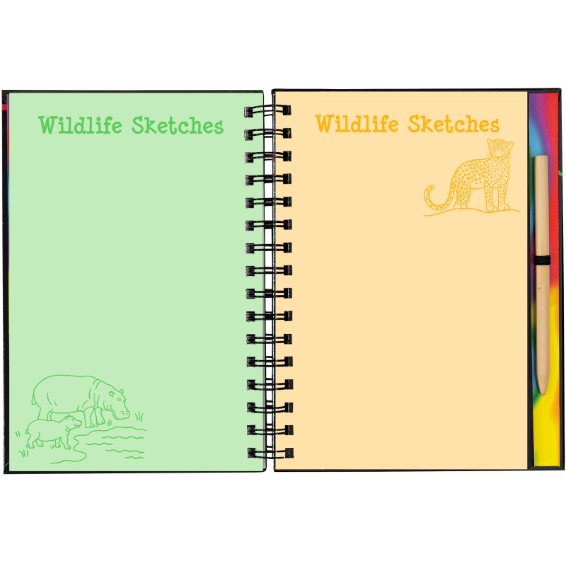 Scratch & Sketch Wild Safari