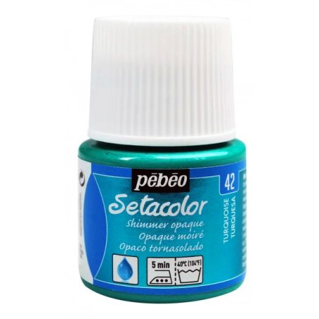 Pebeo Setacolor Opaque Shimmer Fabric Paint 45ml