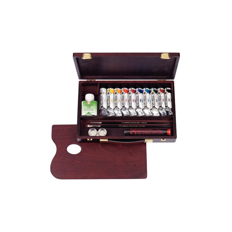 Rembrandt Acrylic Colour Box Traditional