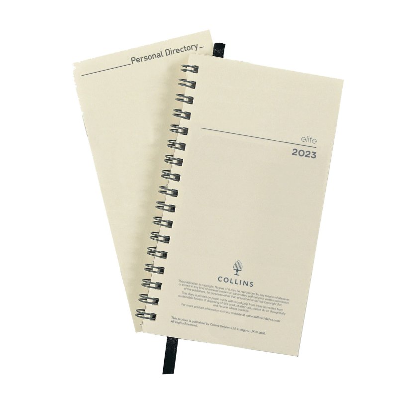 Collins Elite Pocket Week Refill Diary - 2023 Collins Elite Pocket Week Refill Diary - 2023