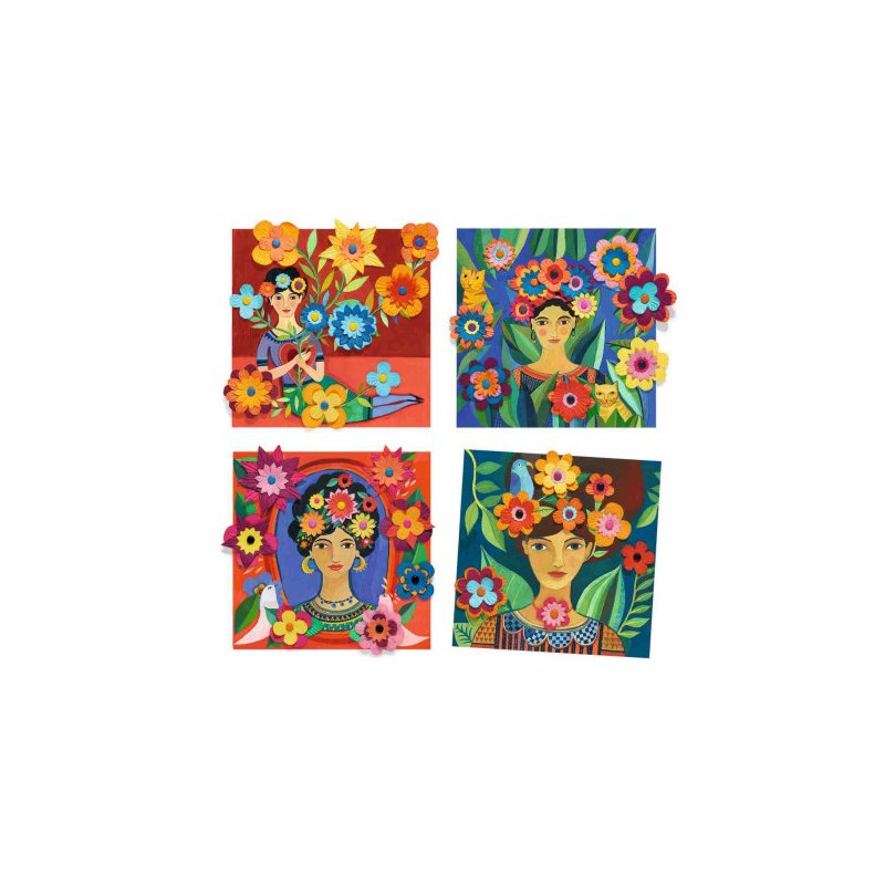 Inspired by Frida Kahlo 3d pictures