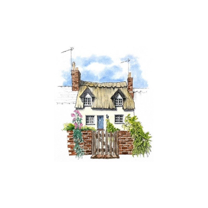 Sketching Character Buildings in Watercolour with Jeff Carter (Cambridge)